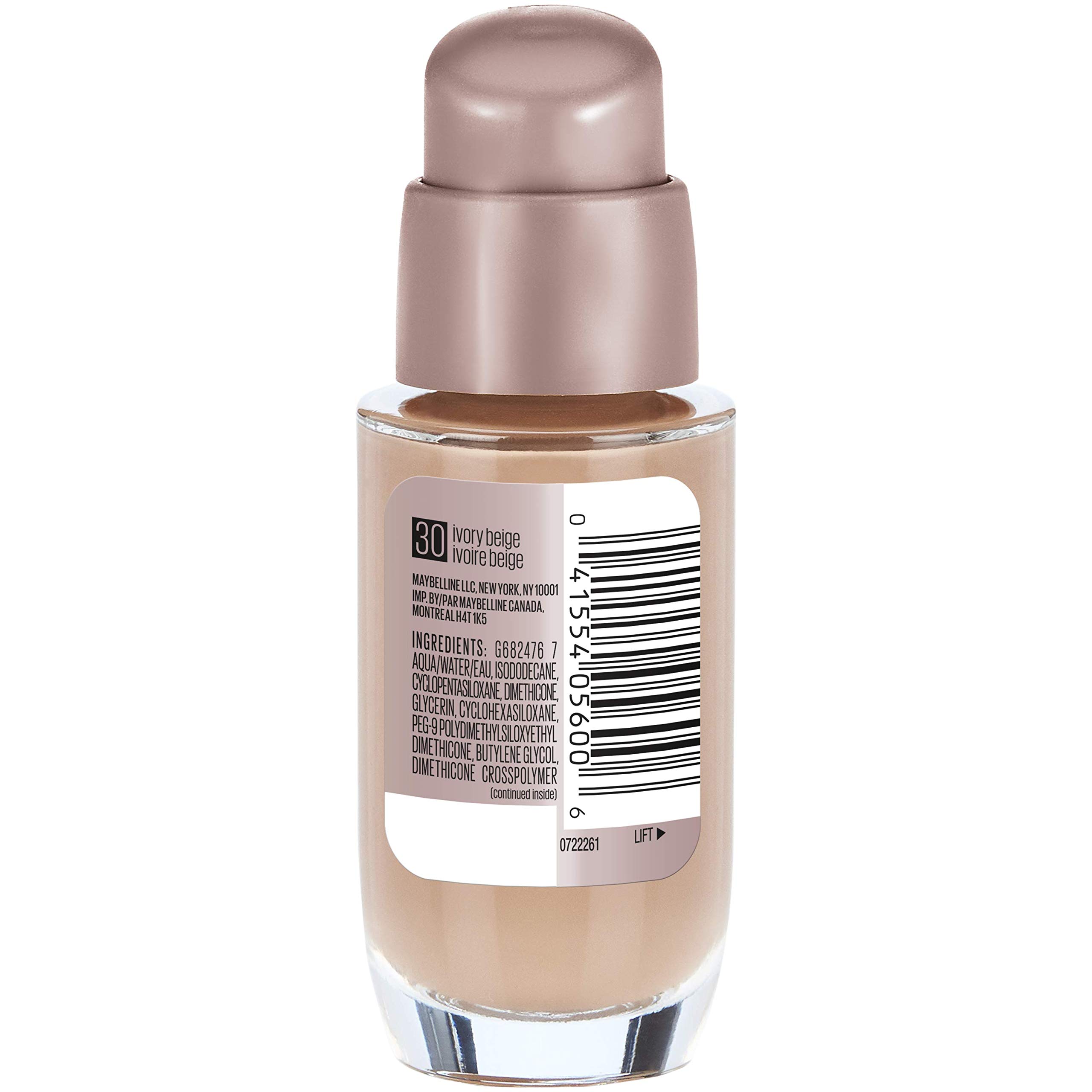 Maybelline New York Dream Satin Liquid Foundation, Ivory Beige [30], 1 oz