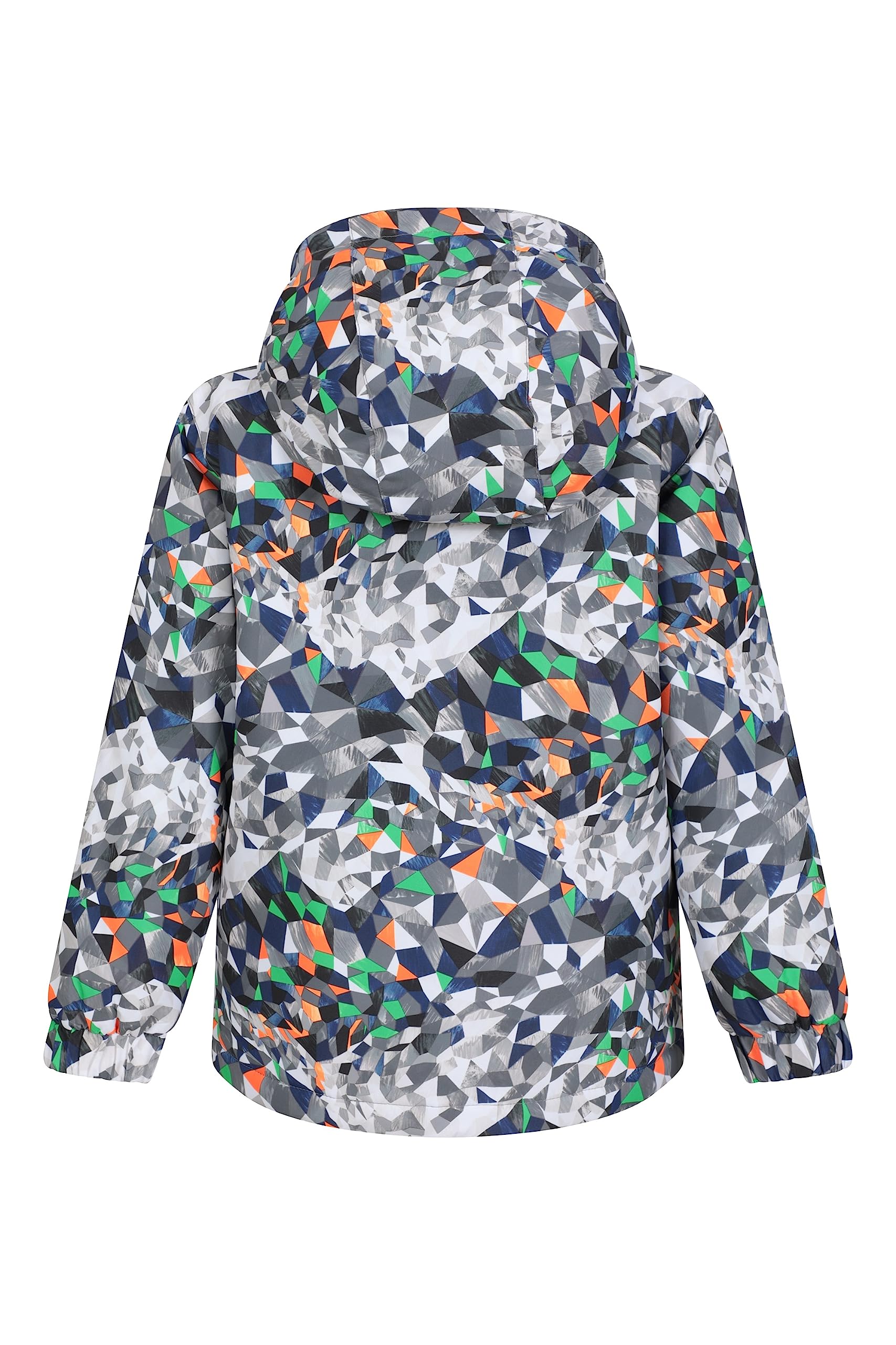 Mountain Warehouse Kids Waterproof Winter Ski Jacket - Fleece Lined Green 9-10 Years
