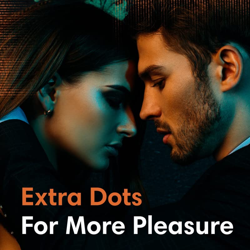 mars by GHC Extra Dotted Delay Condoms for Men - Pack of 1 (10 Nos) Standard