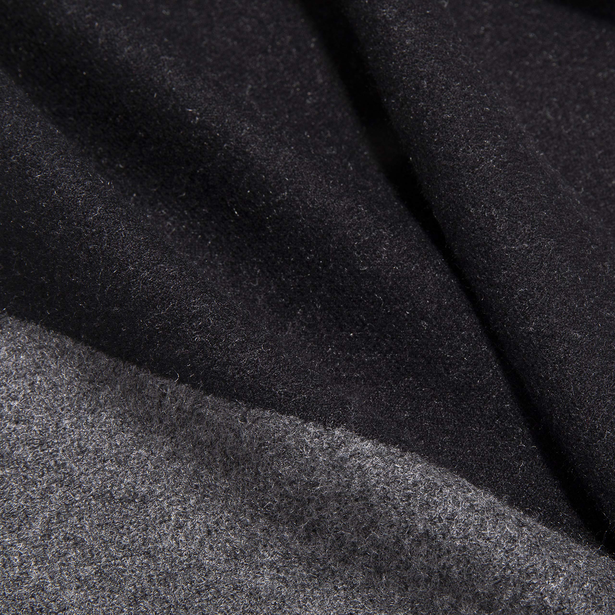 Marino’s Winter Cashmere Feel Men Scarf,100% Cotton Fashion Scarves, In Elegant Gift Box - Raven Ash - One Size