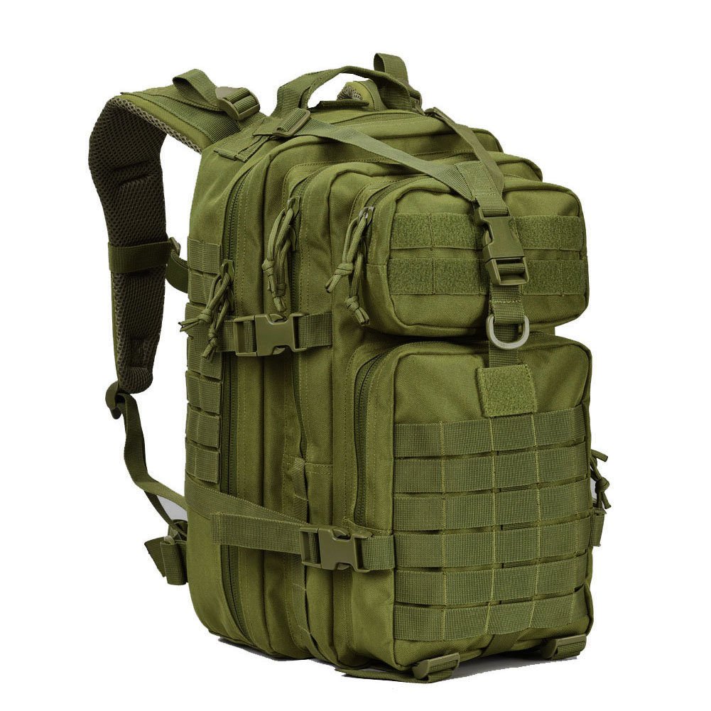 Military Tactical Assault Backpack Small 3 Day Assault Pack Army Molle Bug Bag Backpacks Rucksack Daypack for Outdoor Hiking Camping Hunting Army Green