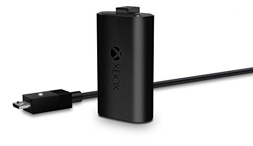 Microsoft S3V-00014 Xbox One Play and Charge Kit Black