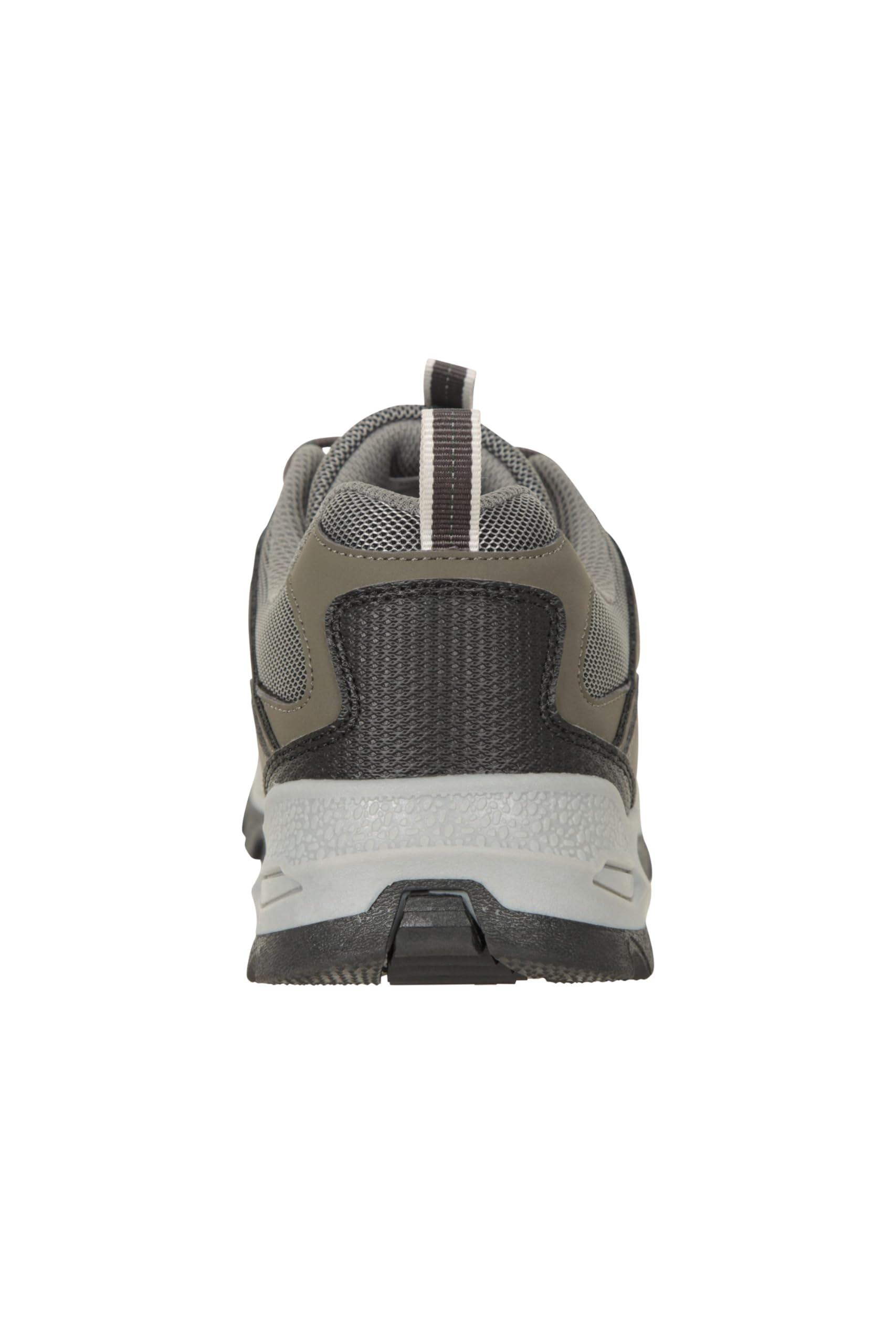 Mountain Warehouse Mens Shoes - Suede Mesh Upper Walking Shoes Dark Grey 10 M US Men