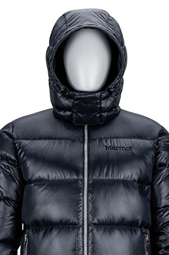 Marmot Men's Stockholm Down Puffer Jacket, Fill Power 700, Jet Black, Medium