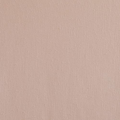 Madison Park Rosette Floral Embellished Cuff Tab Top Solid Single Window Treatments Curtain Panel Drape for Bedroom Living Room and Dorm, 50"x63", Blush