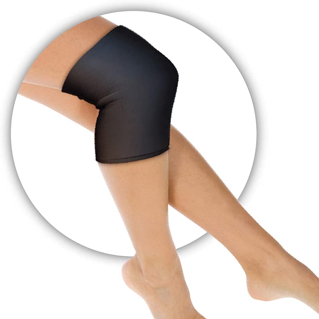 ProActive Therm-O-Gel Hot or Cold Therapeutic Compression Sleeve for Injuries, Muscle Pain, Reusable, Non-Toxic, Microwave and Freezer Safe, Lightweight, Large