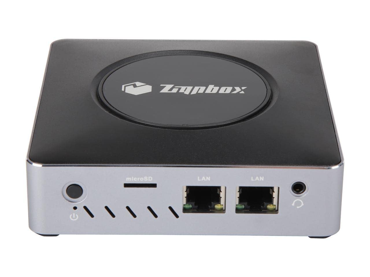 Shuttle Zignbox GL01 Fanless Mini PC Intel Gemini Lake N4000 CPU Up to 2.6GHz 4GB RAM 128GB SSD Dual HDMI Dual LAN Windows 10 Pro (GL014G128W10)