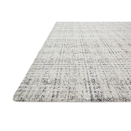 Loloi Klein Collection KL-01 Ivory/Charcoal 5'-0" x 7'-6" Area Rug