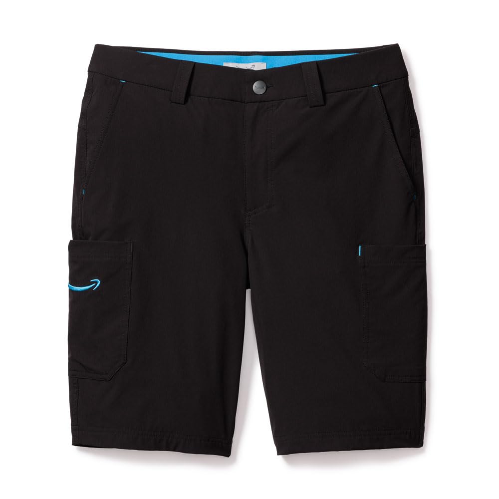 LULY YANG DSP Men's Performance Stretch shorts, L (Pack of 10) Black