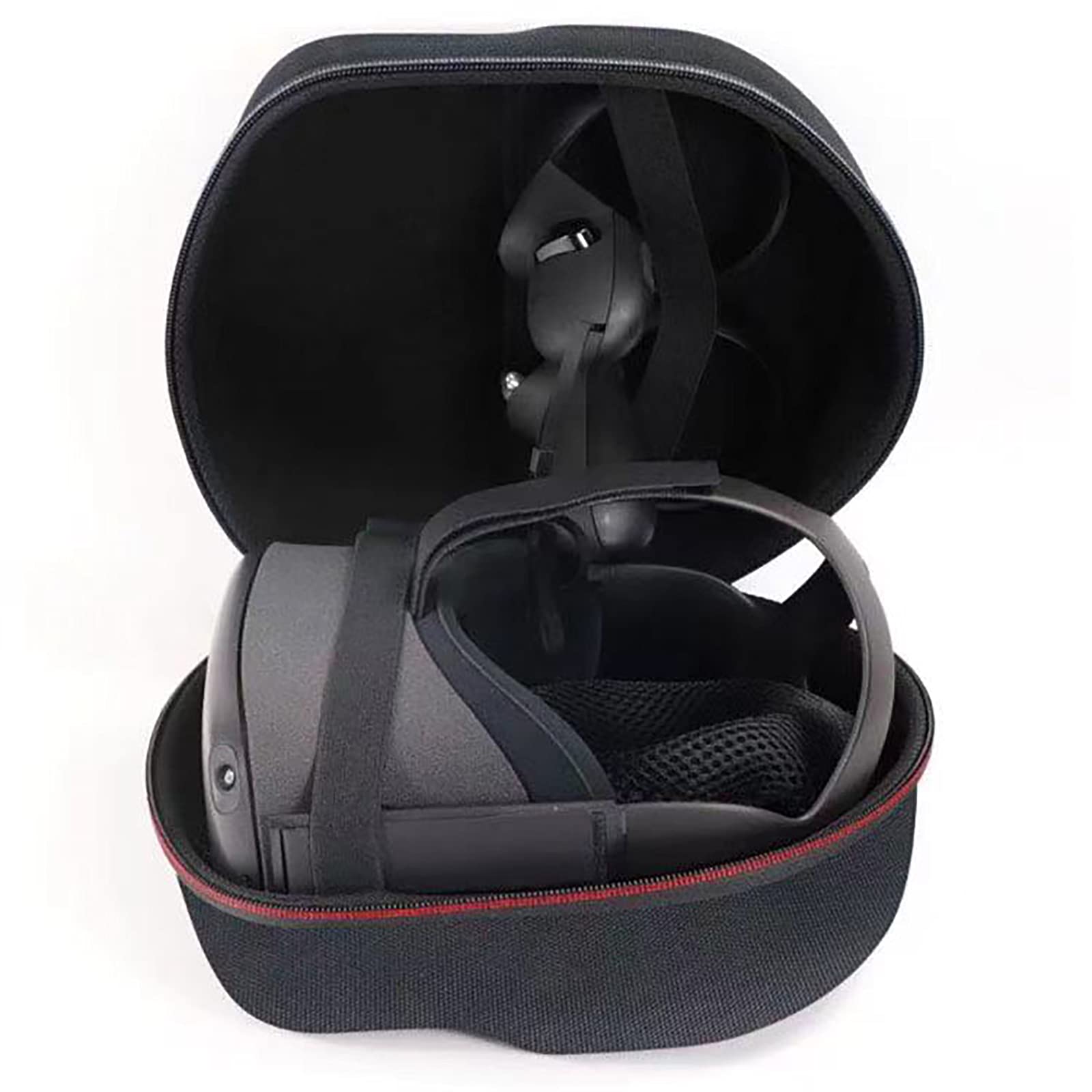 Soapow EVA Carrying Case Portable Travel Anti-Scratch Storage Bag Compatible with Oculus Quest 2 VR Headset