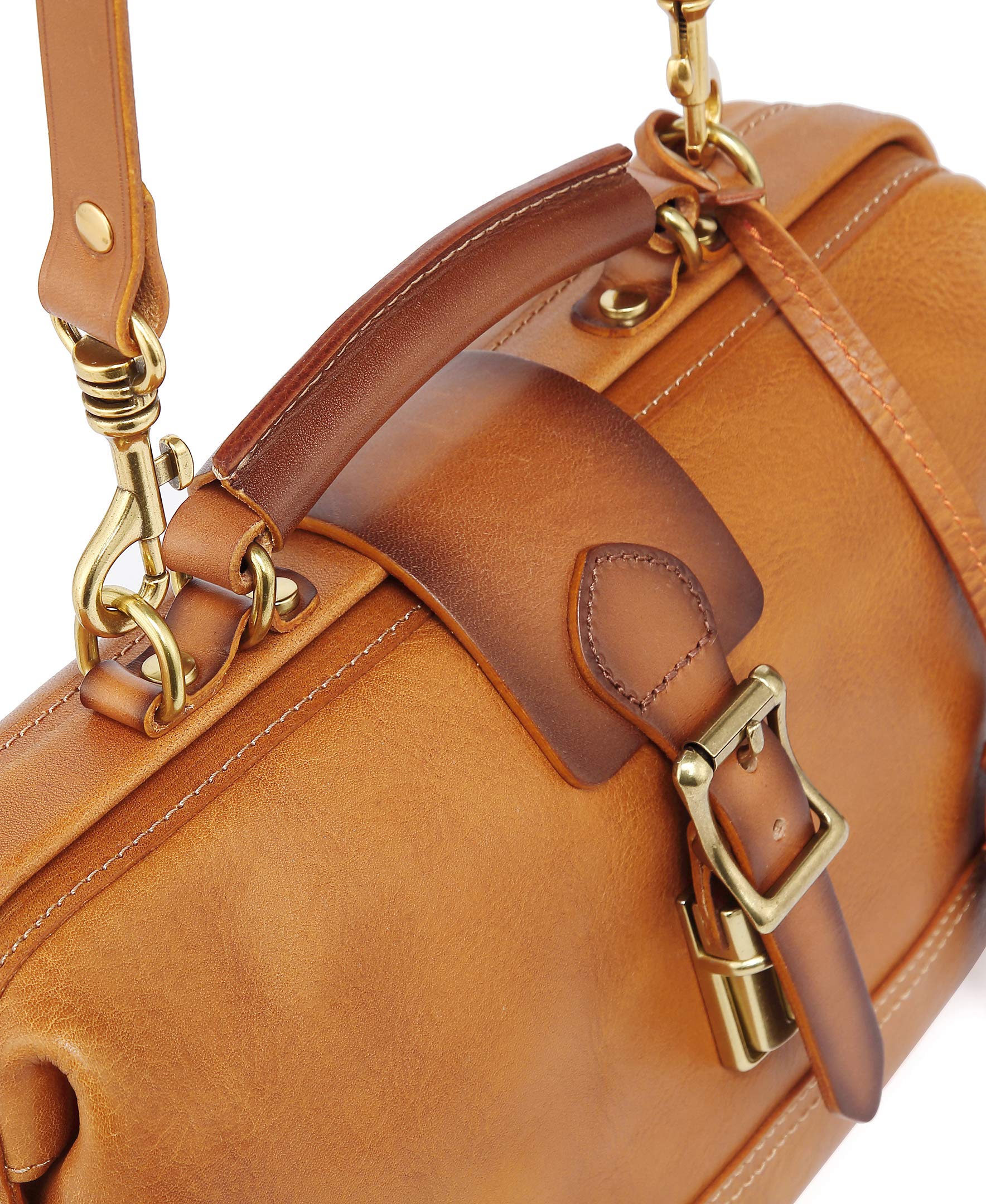 OLD TREND Genuine Leather Doctor Satchel (Chestnut)