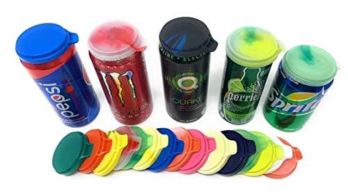 Soda Can Lids 20 Made in the USA Soda Pop Beer Can Covers BPA Free Caps