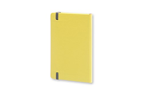Moleskine Limited Collection Contrast Notebook, Hard Cover, Pocket (3.5" x 5.5") Ruled/Lined, Citron Yellow, 192 Pages