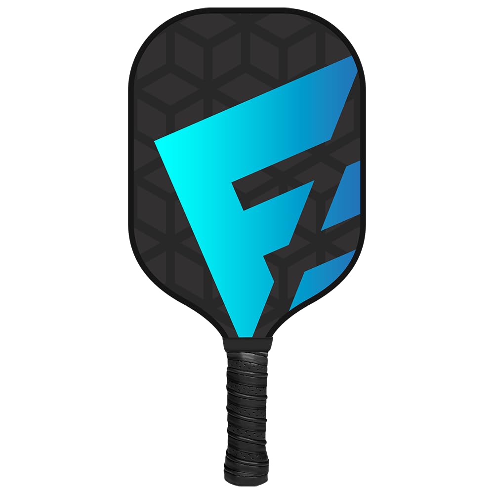 Sporty Blue Graphite Pickleball Paddle | USAPA Approved | for Beginners to Pro | Textured for Max Control & Spin | Graphite Pickleball Racket w/Honeycomb Polymer Core (Sporty Blue)