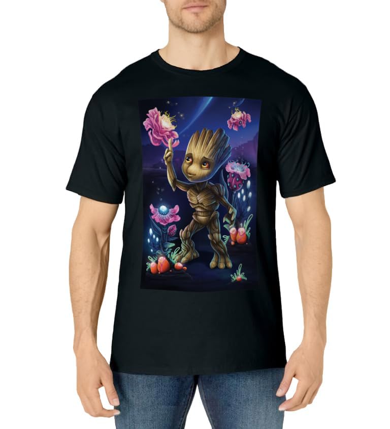 Marvel Guardians Of The Galaxy Groot Plants T-Shirt