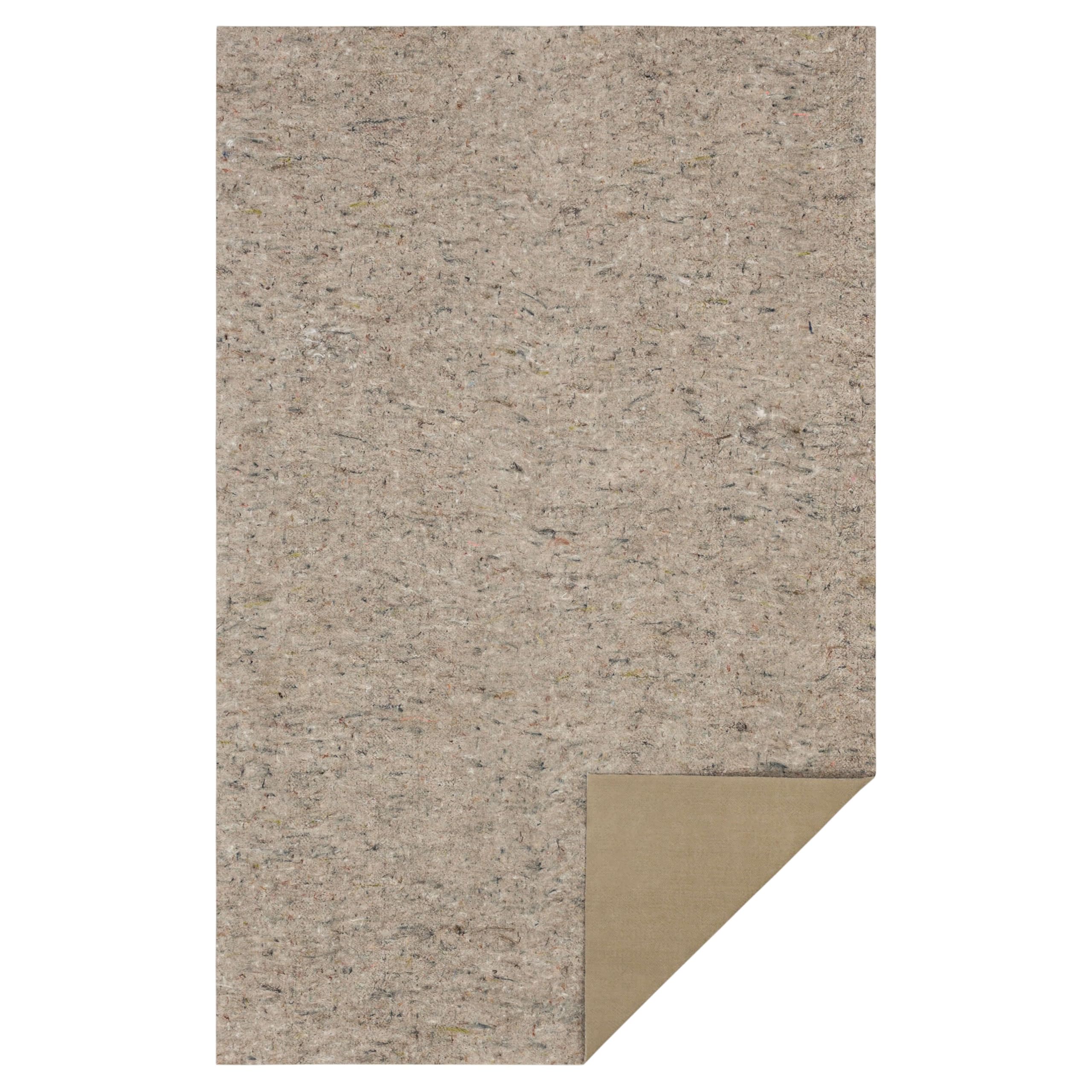 Mohawk Home 9' x 12' Non Slip Rug Pad Gripper 1/4 Thick Dual Surface Felt + Rubber Gripper - Safe for All Floors