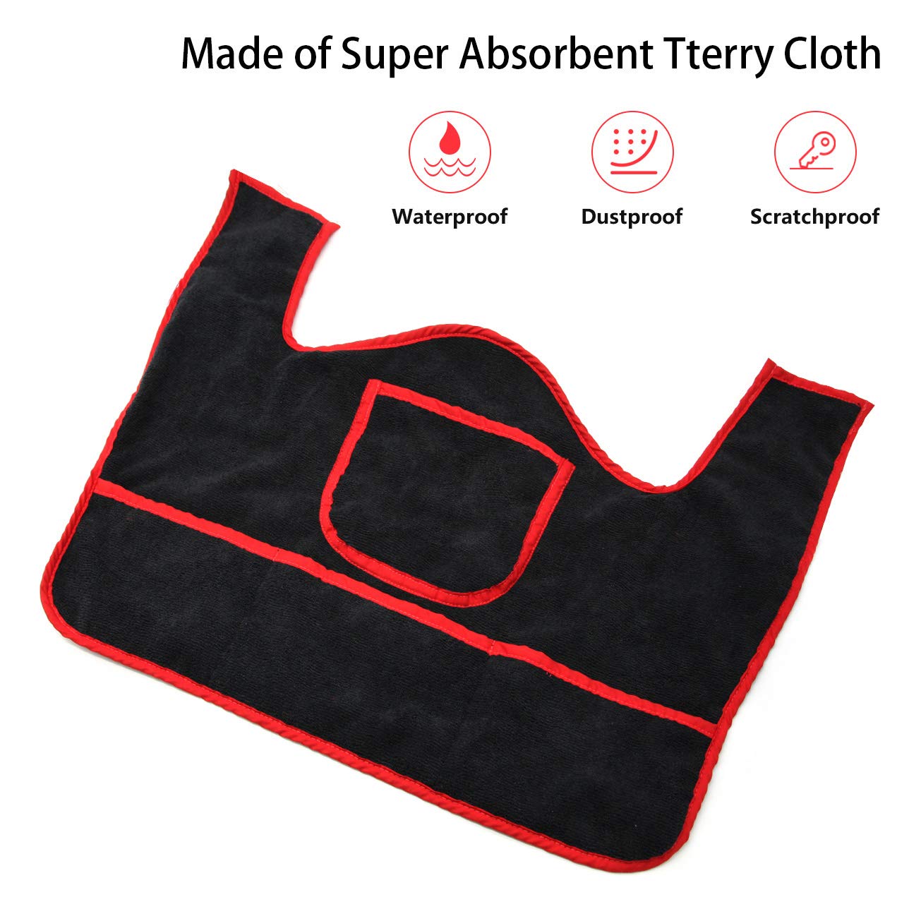 Naisi Anti-Slippery Handlebar Sweat Towel - Spintowel for Peloton Bike