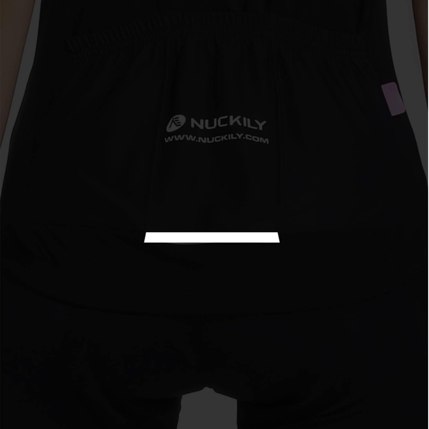NUCKILY Women's Cycling Jersey Short Sleeve with 3 Pockets Bike Bicycle Clothing Biking Riding Shirts Cycle Wear White