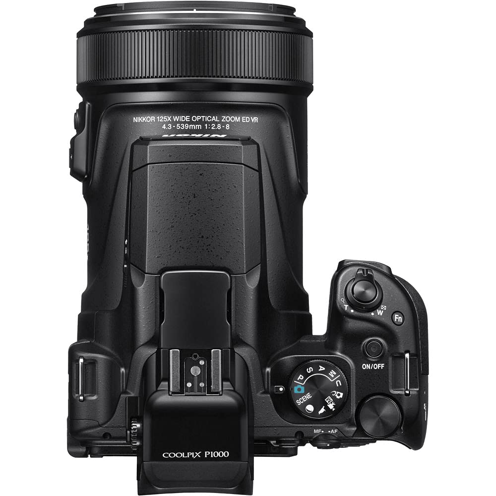 Nikon COOLPIX P950 16MP 83x Optical Zoom Digital Camera (26532) Deluxe Bundle Kit with Sandisk 64GB SD Card + Large Camera Bag + Filter Kit + Spare Battery + Telephoto Lens + More (Renewed)