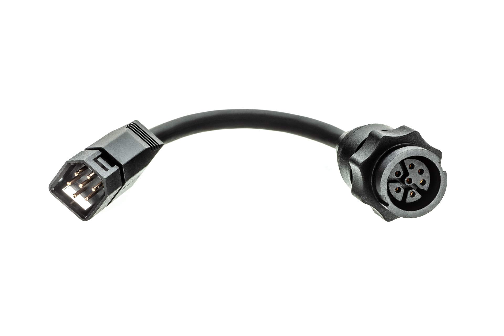 Motorguide Tour Series Sonar Ready Vexilar 3-Pin Sonar Adapter, Blue and Gray Finish