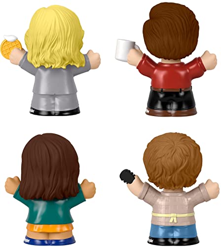 Little People Collector Parks and Recreation Special Edition Set in Display Gift Box for Adults & Fans, 4 Figures