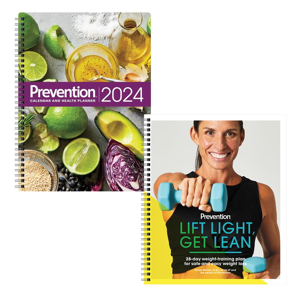 Prevention 2024 Calendar & Health Planner and Lift Light, Get Lean Bundle!