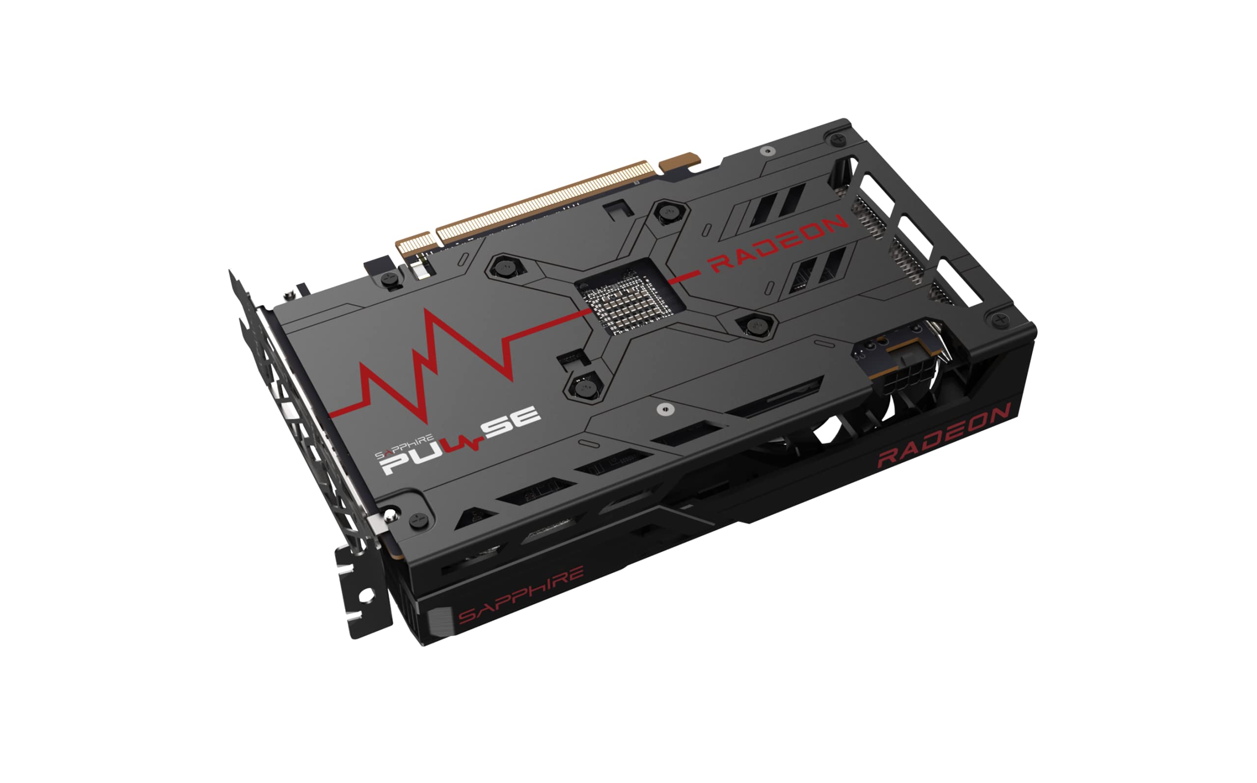 Sapphire 11310-04-20G Pulse AMD Radeon RX 6600 LITE Edition HDMI DP Gaming Graphics Card with 8GB GDDR6, AMD RDNA 2