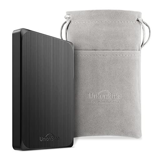 UnionSine 320GB External Hard Drive USB3.0 Portable HDD Storage Compatible for PC,Mac,Ps4,Xbox,Hard drive storage Bag-HD2512