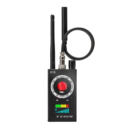 SIKVIO Hidden Camera Detectors, Hidden Device Detectors, Anti Spy Detector,Bug Detector, GPS Detector, Camera Finder RF Signal Scanner Device Detector for GPS Tracker Wireless Listening Device