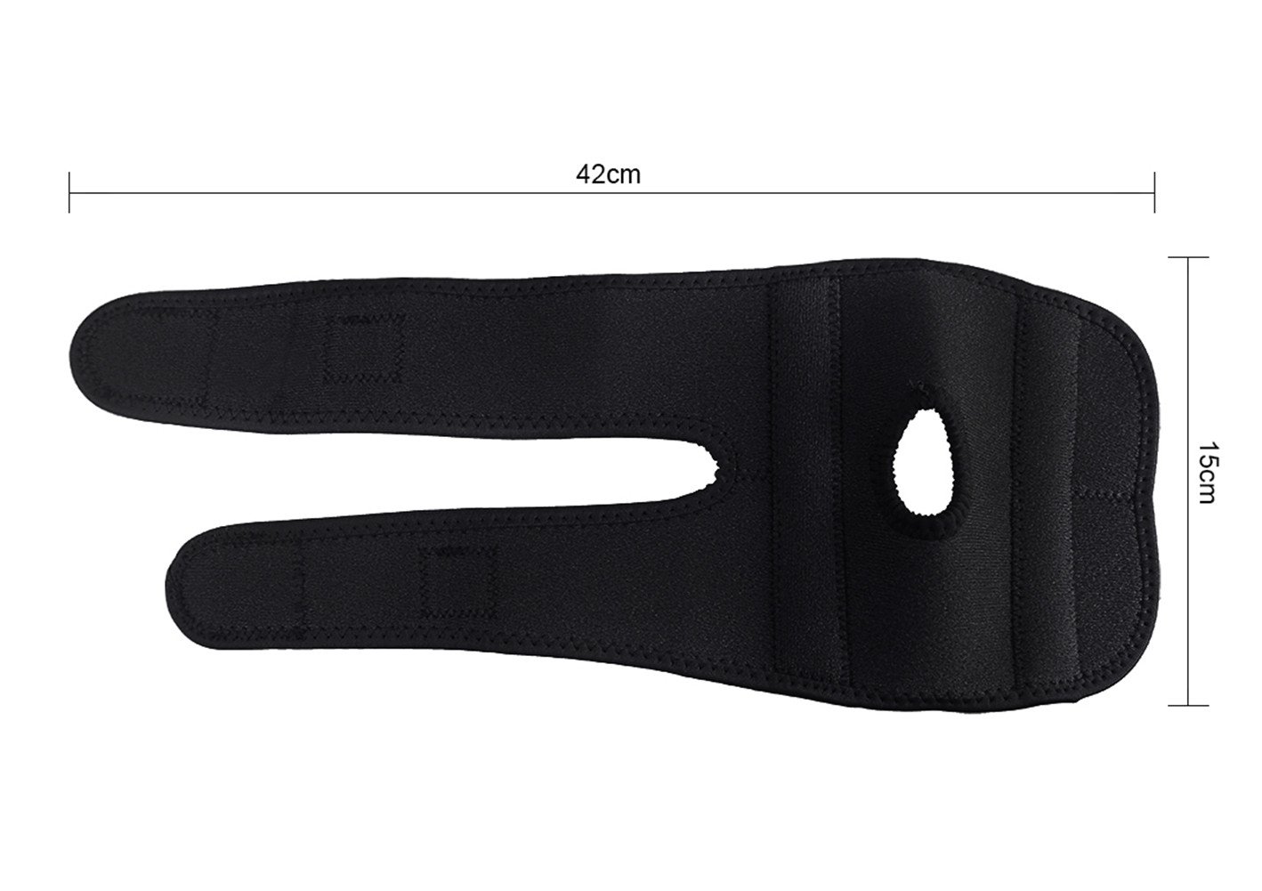 MioCloth Elbow Support Adjustable Brace, Reversible Compression Stabilizer Neoprene Sleeve C Arthritic Pain Relief, Sports Injury Rehabilitation, Protection against Re-injury, Black
