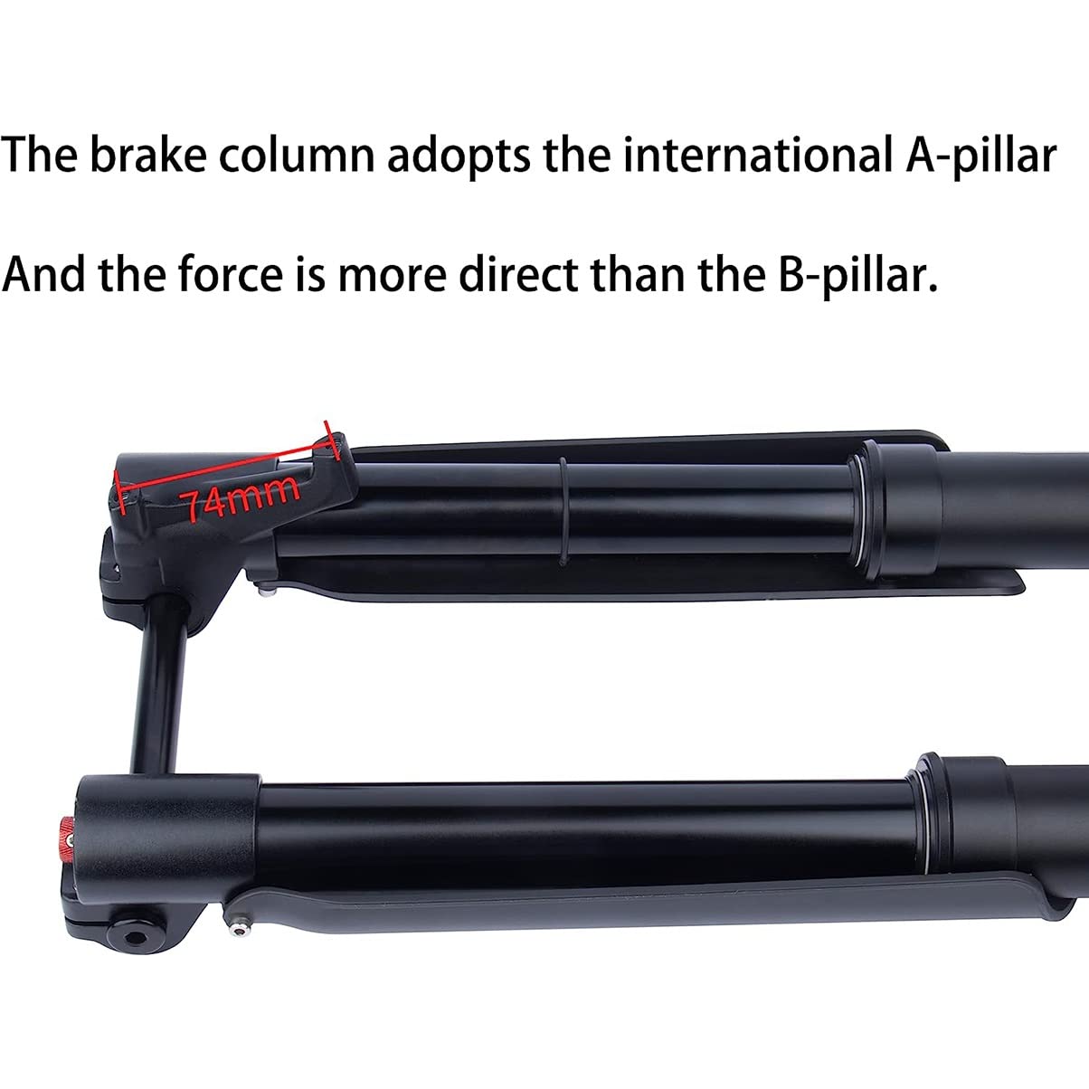 TISORT 26 27.5 29 MTB Bike Suspension Fork Double Shoulder Inverted Aluminum Alloy Thru-Axle Boost Spacing 15 * 110mm 1-1/8" Mountain Bikes Fork