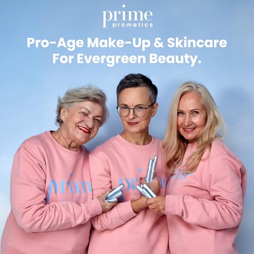 Prime Prometics PrimeBrow Complete β 3-in-1 Eyebrow Care for Mature Women β Eyebrow Mousse Tints, Magic Spoolie Brush Shapes, Eyebrow Growth Serum Fills Bald Spots (Taupe)