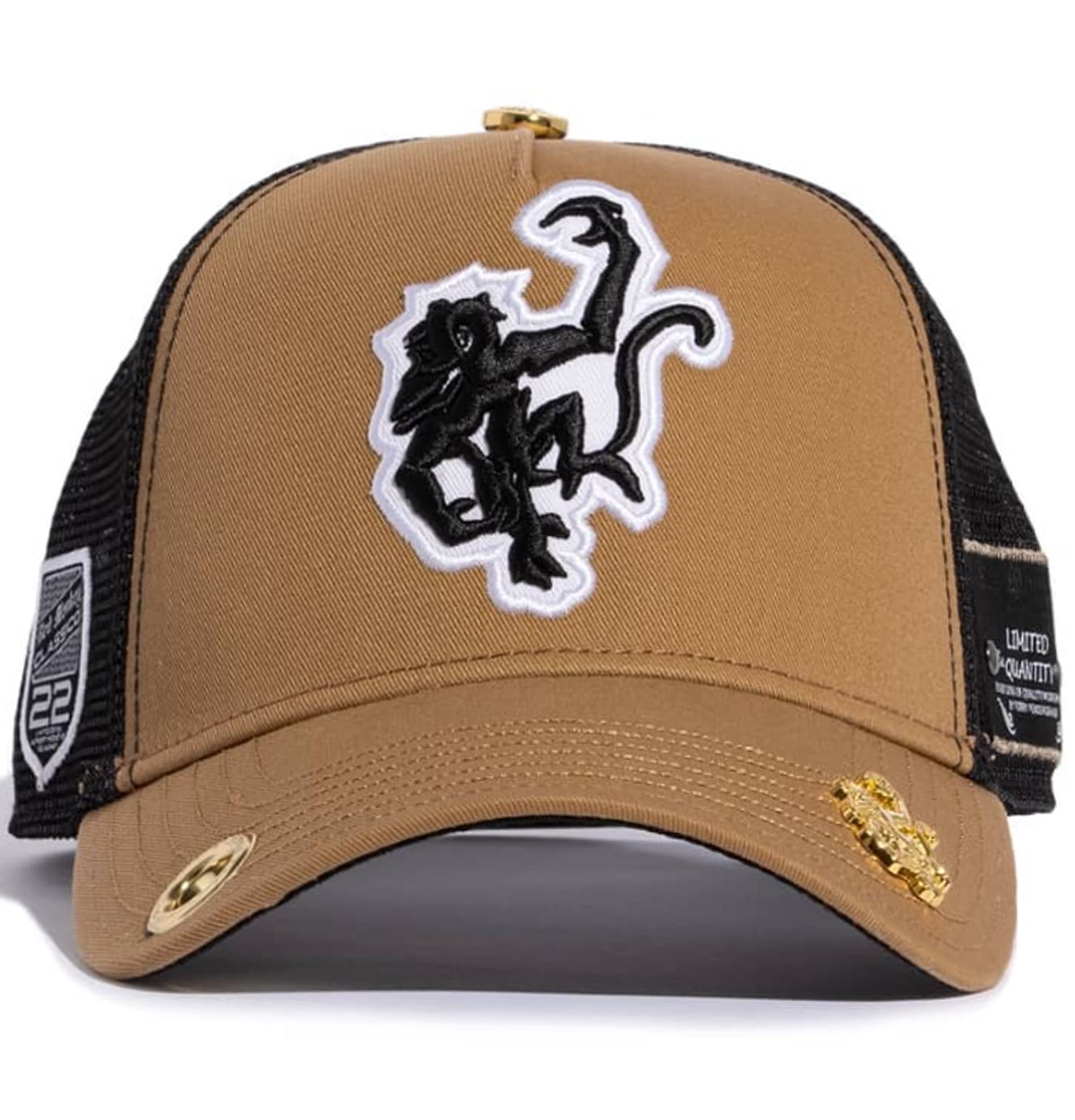 Red Monkey Classico OG` 22 Brown RM1380 Limited Edition Unisex Trucker Hat
