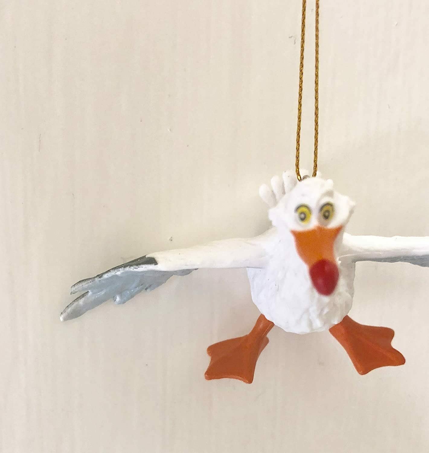 Little Mermaid 2.5" Scuttle Seagull Ornament Figure Figurine Charm PVC Ariel New