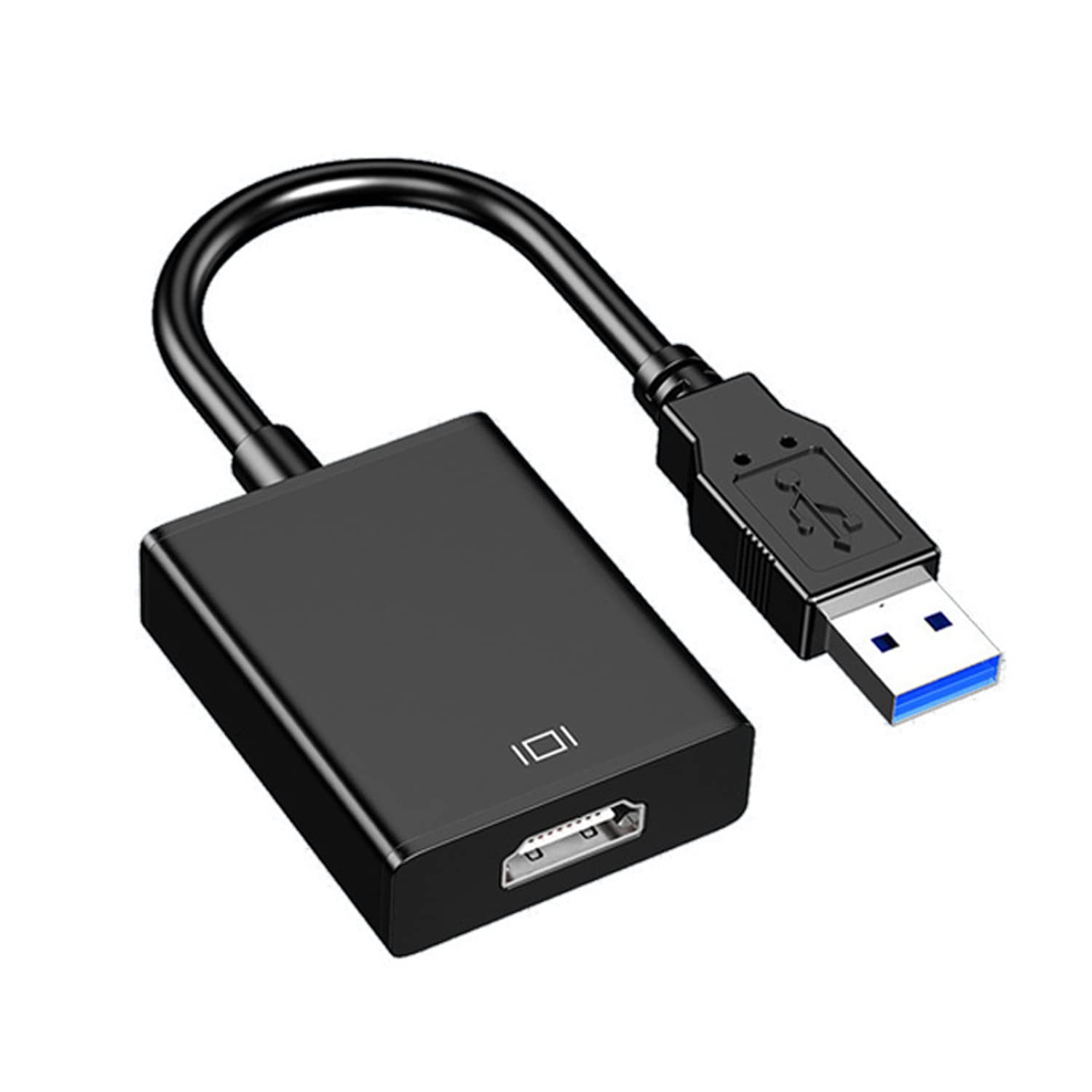 WISYIFIL USB to HDMI Adapter, USB 3.0/2.0 to HDMI 1080P/800/60Hz Converter Cable (DO Not Support Linux/Vista/Chromebook/Firestick)