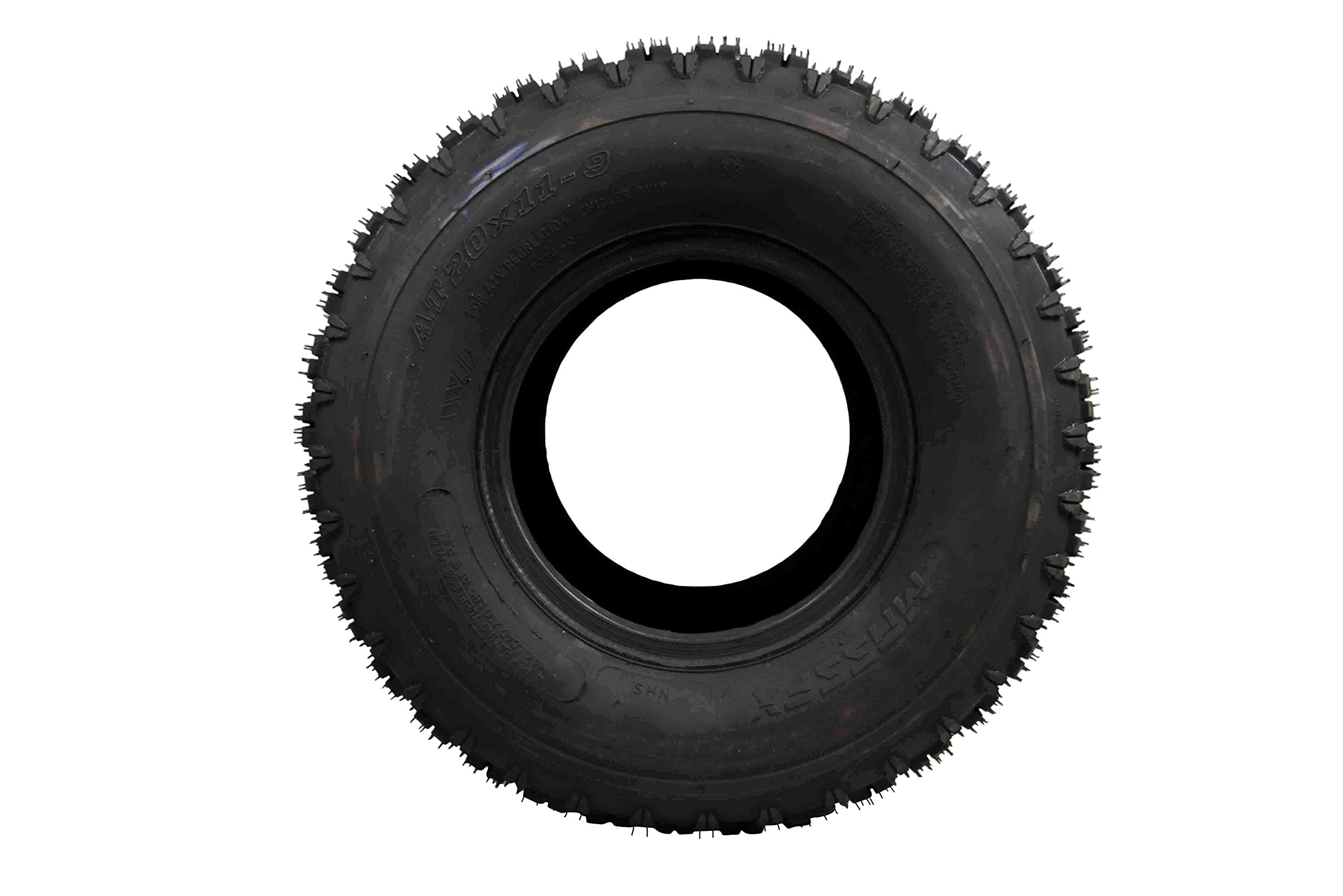MASSFX Sport ATV Tire Set - Two Rear 20x11-9 - 4 Ply Rating - 1/2β Tread Depth - 20x11x9 (Two Pack)