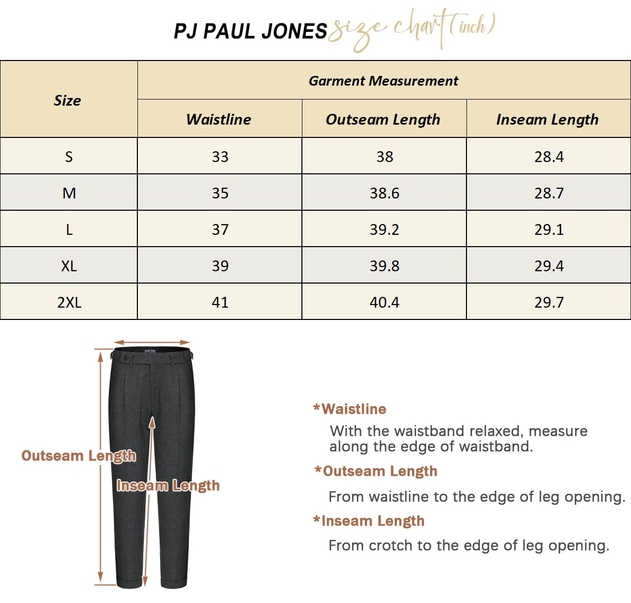 Mens Classic Italian Tweed Pants Double Pleated Adjustable Herringbone Trousers Brown