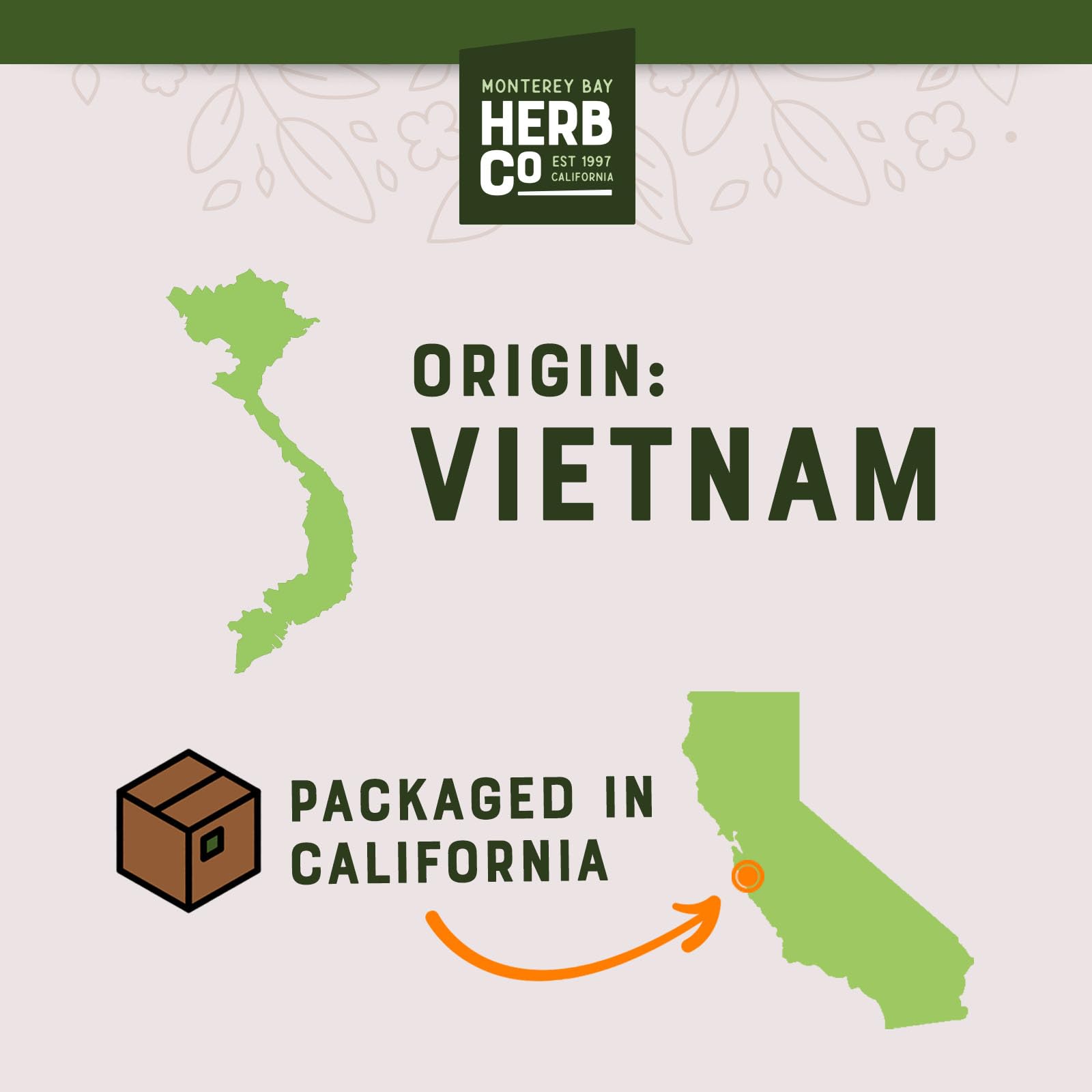 Monterey Bay Herb Co. Peppercorn Black | Perfect for Seasoning & Garnish for a Variety of Foods (1/4 Pound)
