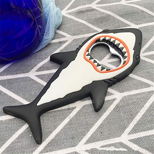 SHFICDJ Shark shape Bottle Opener,Ocean Series Beer Bottle Openers,Creative kitchen supplies gift bottle opener.