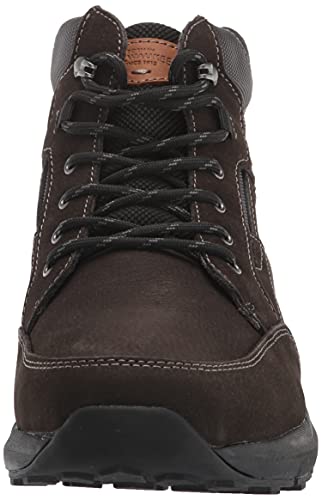 Nunn Bush Men's Excursion Waterproof Moccasin Toe Hiking Outdoor Chukka Boot with KORE Comfort Technology, Grey, 12