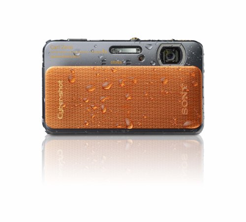 Sony Cyber-shot DSC-TX20 16.2 MP Exmor R CMOS Digital Camera with 4x Optical Zoom and 3.0-inch LCD (Orange) (2012 Model)