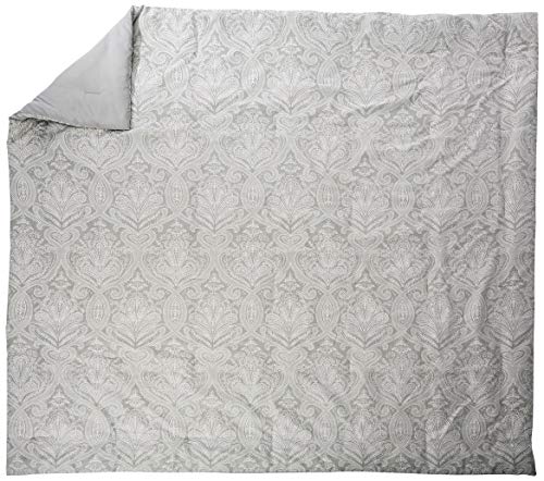 Madison Park Averly 7 Piece Comforter Set, Grey, Cal, California King (104 in x 92