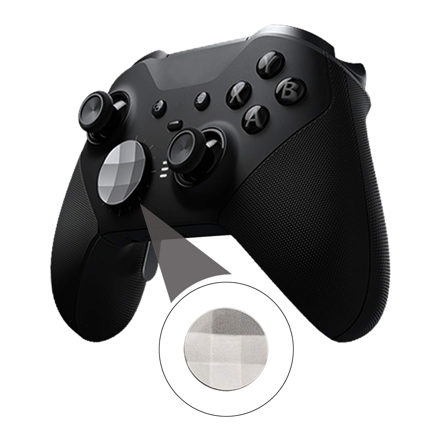 Magnetic Metal Stainless Steel D-pads Kits Directional Pad Replacement Parts for Xbox One Elite Controller, Elite Series 2, Xbox One, Xbox One S/X Controller