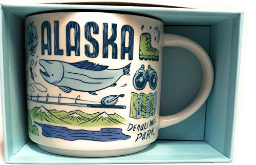 Starbucks ALASKA Been There Series Across the Globe Collection Coffee Mug 14 Ounce