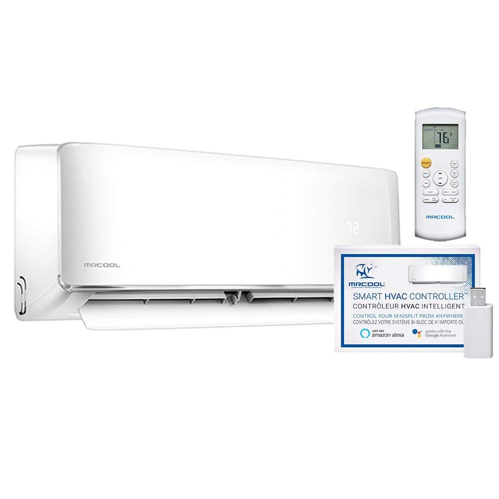 MRCOOL - DIY-12-HP-115B25 DIY 12k BTU 22 SEER Ductless Heat Pump Split System 3rd Generation - Energy Star 120v (DIY-12-HP-115B)