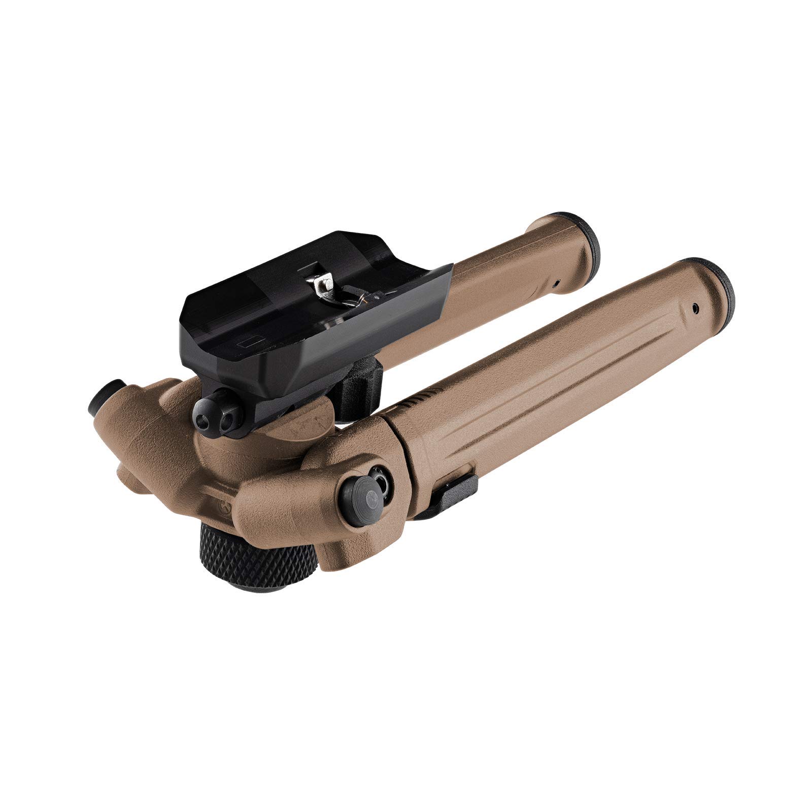 Magpul Rifle Bipod Gun Rest for Hunting and Shooting, Sling Stud QD, Flat Dark Earth