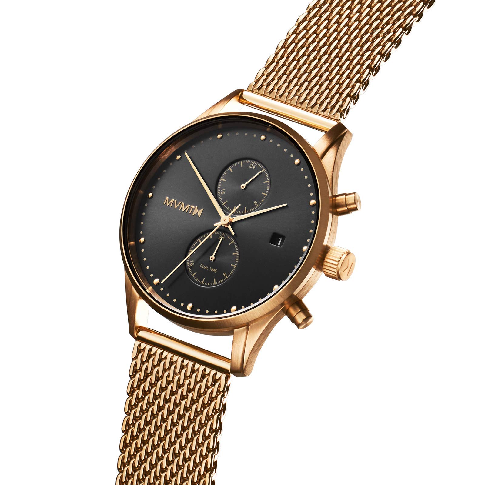 MVMT Voyager Men's Analog Maple Frost Watch