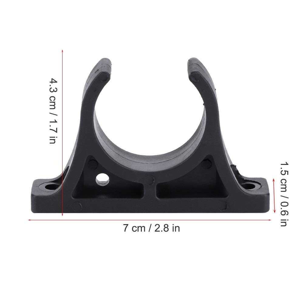MAGT Kayak Paddle Holder Clips, 1 Pair Durable Plastic Paddle Oar Holder Clips Keeper for Kayaks Canoes Rowing Boats