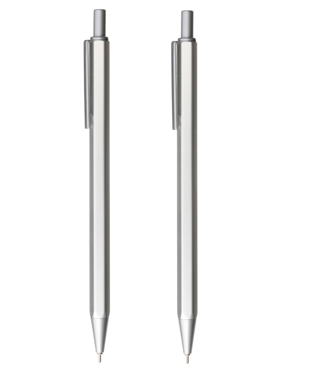 Moma Muji Hexagonal Aluminum Ballpoint Pen 0.7mm solvent Ink Black