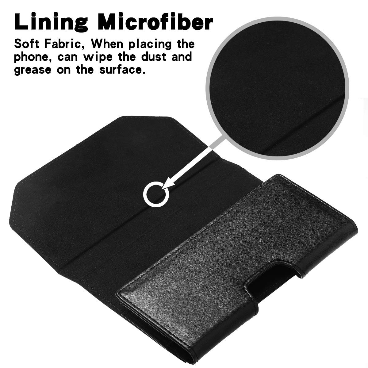 Maiddos Surface Duo 2 Case, Luxury PU Leather Case Cover for Surface Duo 2. Hard Man